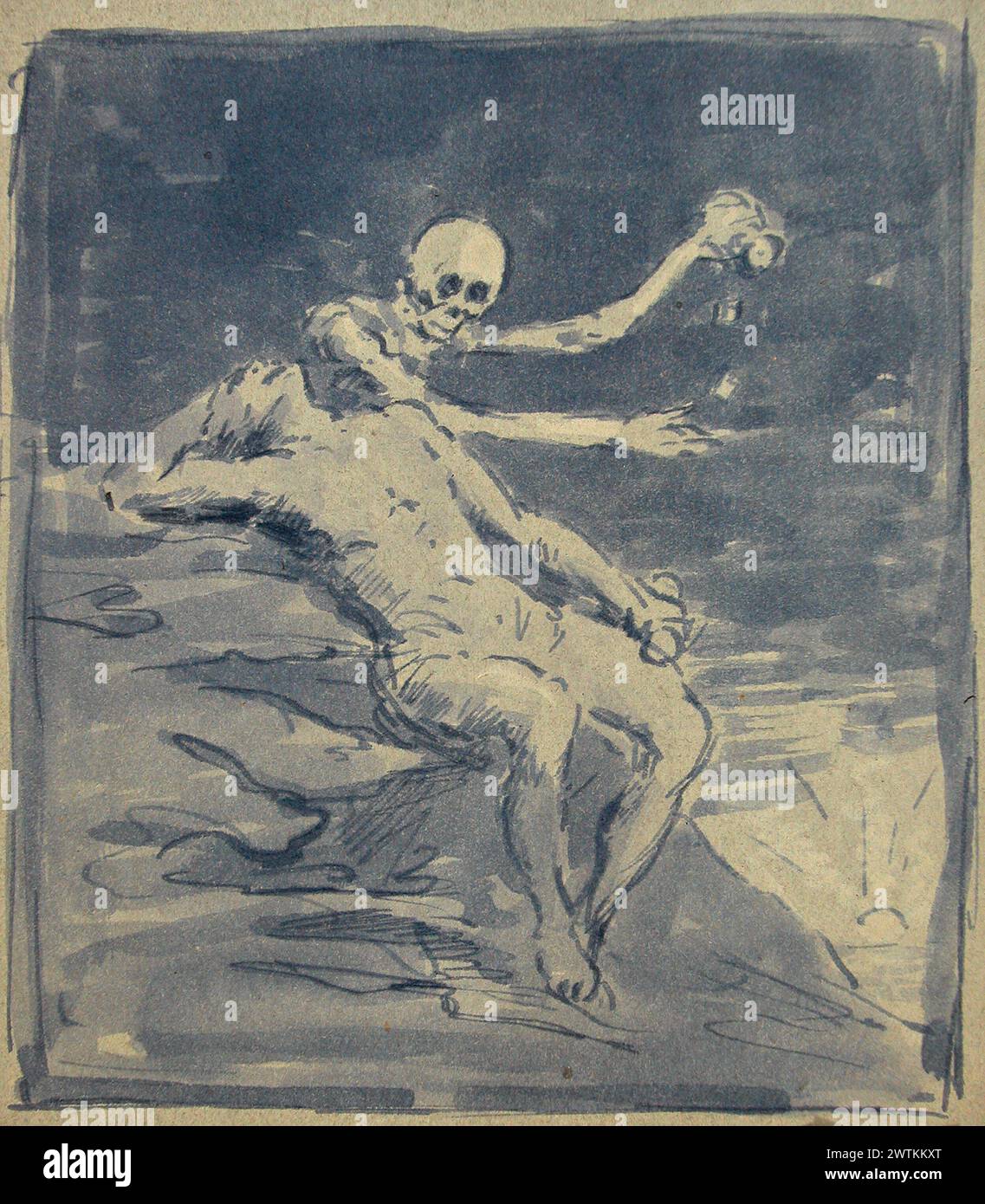 Drawing - Hell Robert Harris (1849 - 1919 Stock Photo - Alamy