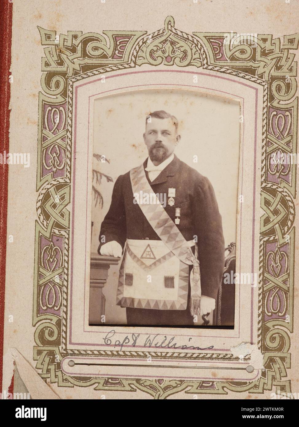 Captain Williams. From the album: Guard Family Collection: Cartes de ...