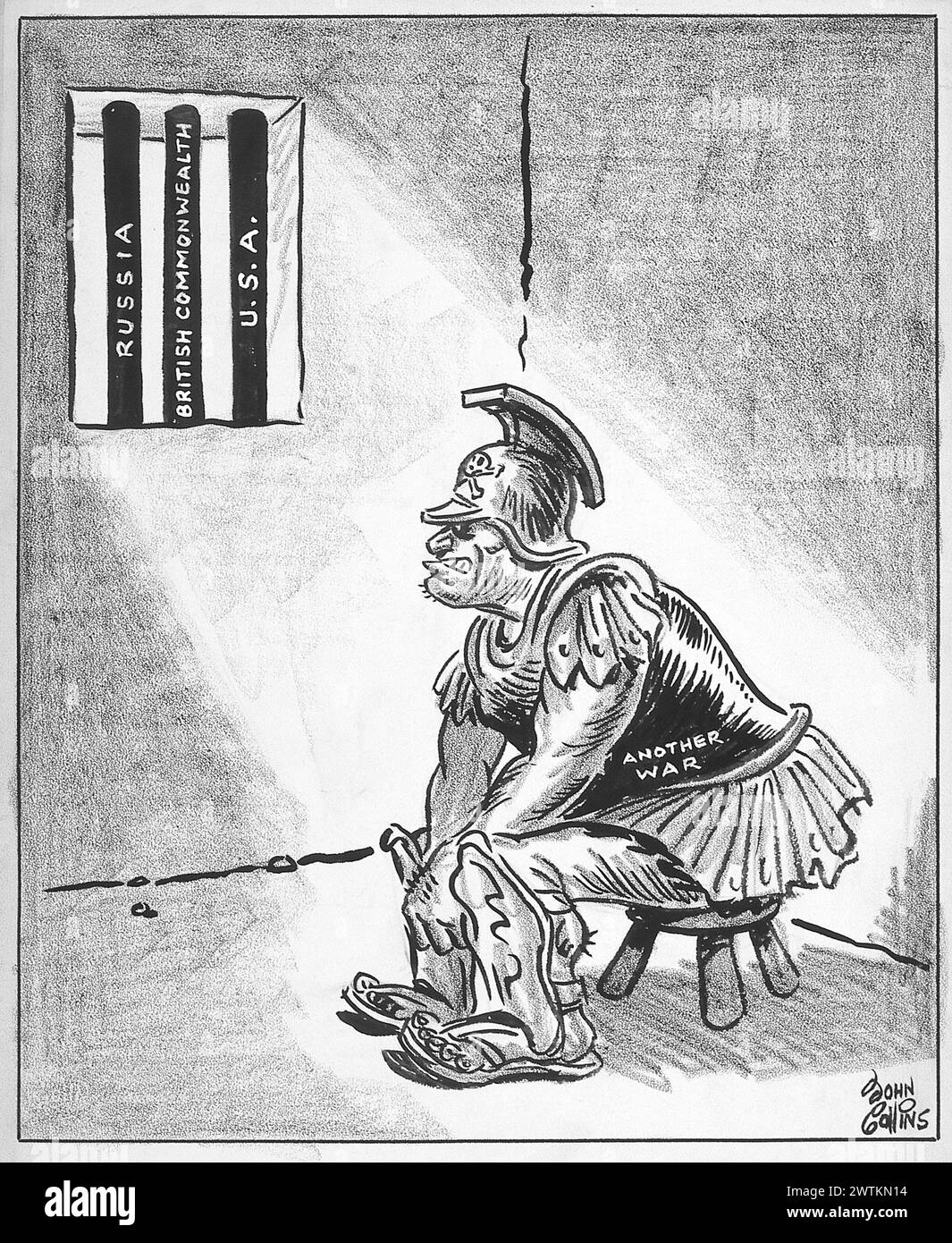 John strong Black and White Stock Photos & Images - Alamy