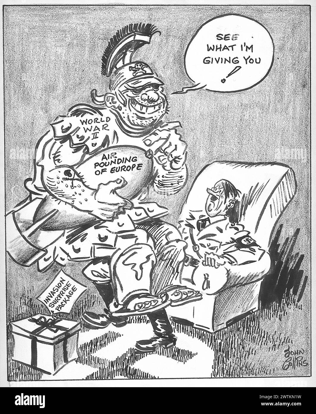 Cartoon - Father's Day. John Collins (1917-2007 Stock Photo - Alamy