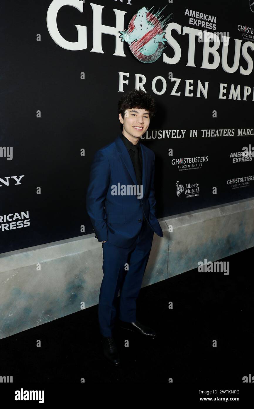 Premiere Of ‘Ghostbusters: Frozen Empire’ at the AMC Lincoln Square ...