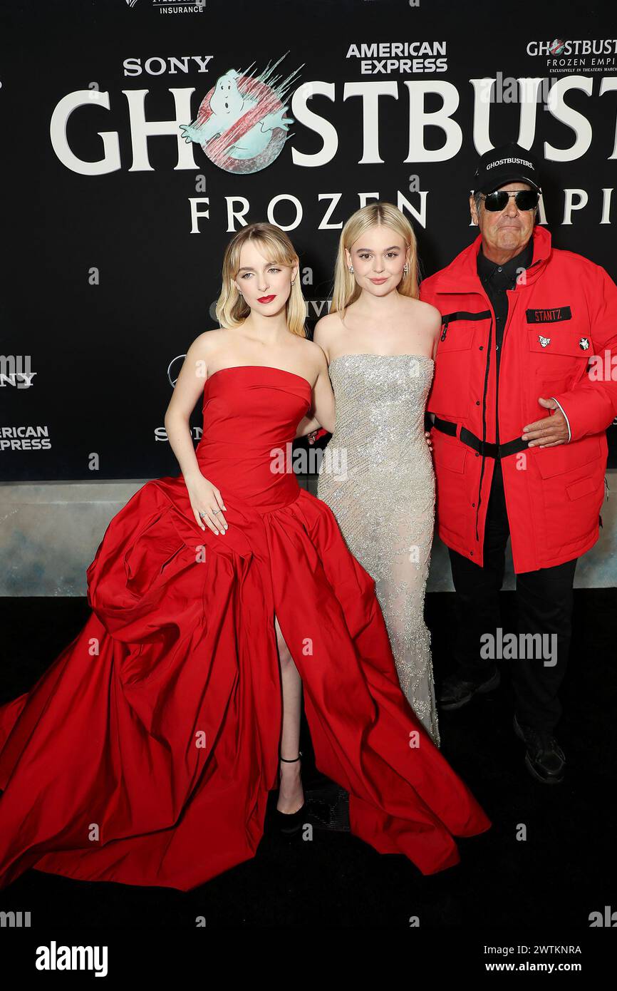 Premiere Of ‘Ghostbusters: Frozen Empire’ at the AMC Lincoln Square ...