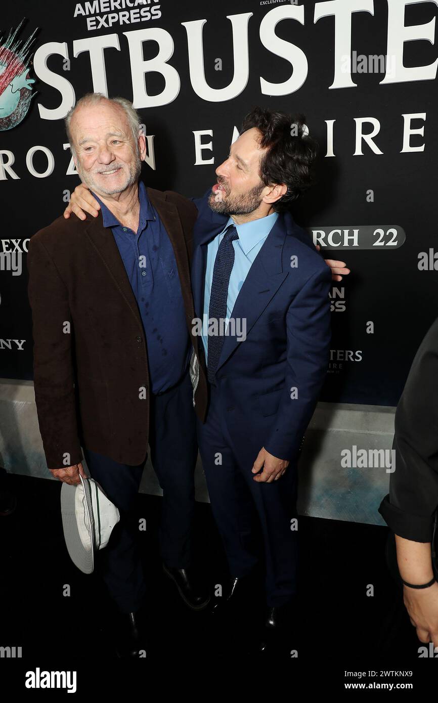 Premiere Of ‘Ghostbusters: Frozen Empire’ at the AMC Lincoln Square ...