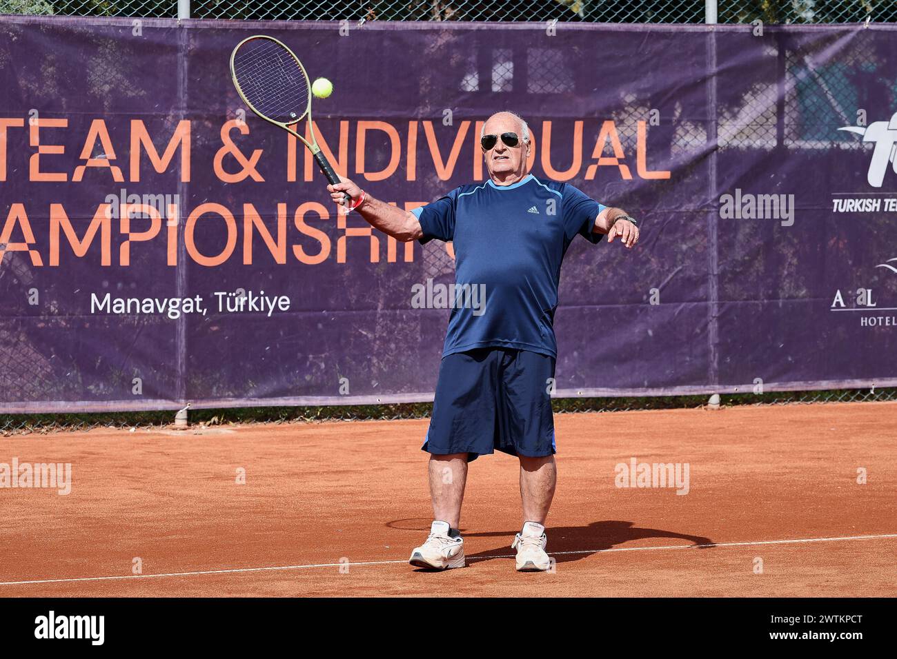 Manavgat, Antalya, Turkey. 18th Mar, 2024. Marcelo Grassi (BRA) returns ...