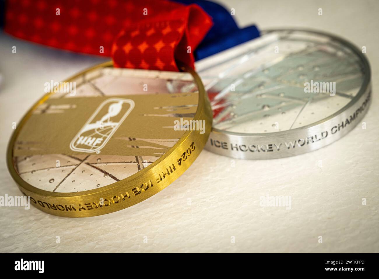 Novy Bor, Czech Republic. 18th Mar, 2024. Glassmakers from Kolektiv ...
