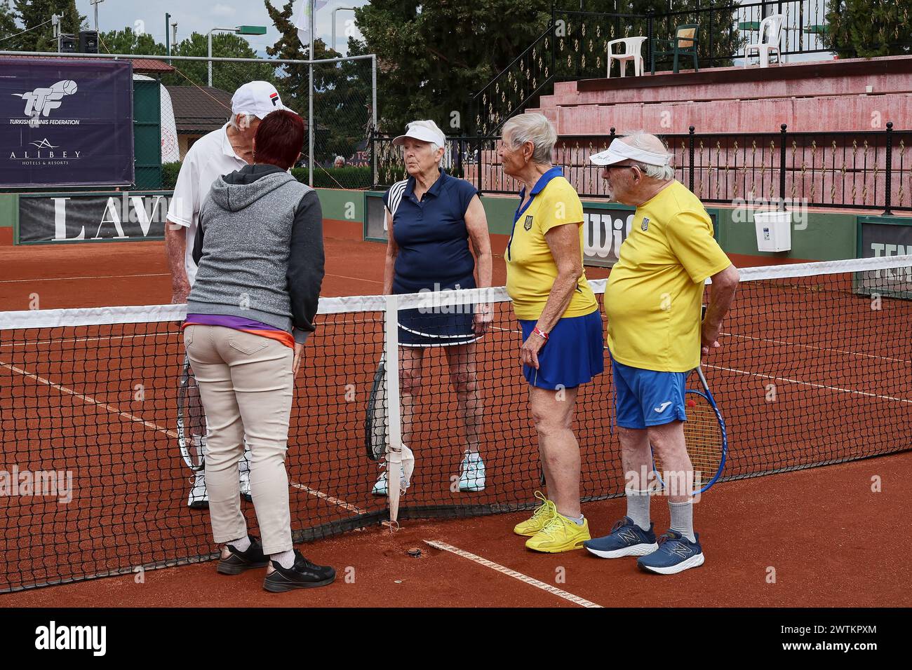 Manavgat, Antalya, Turkey. 18th Mar, 2024. Henry Young (AUS), Pamela ...