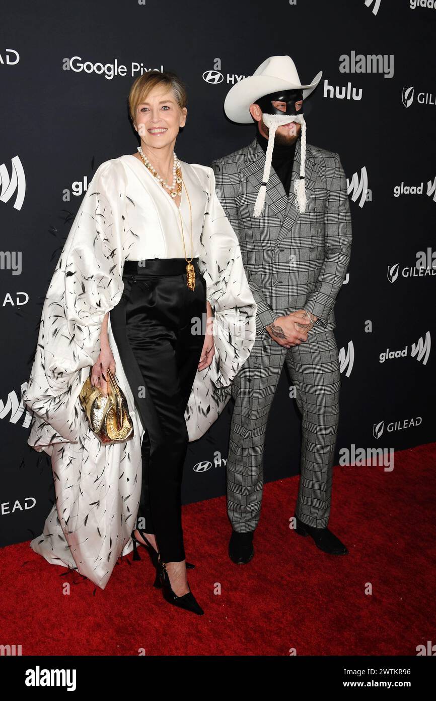 35th Annual GLAAD Media Awards at The Beverly Hilton Hotel. Featuring ...