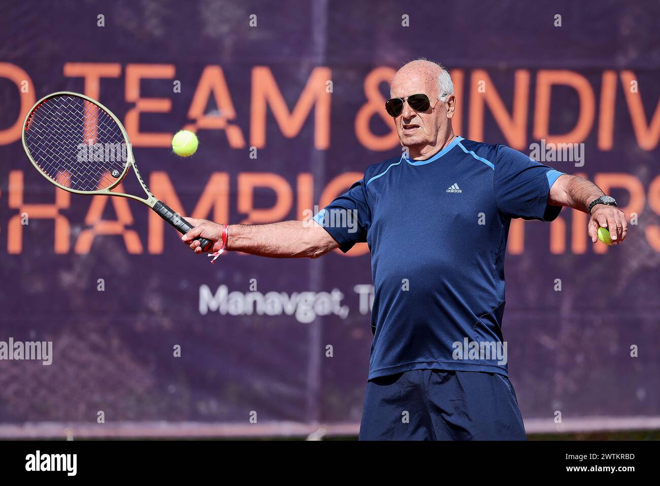 Manavgat, Antalya, Turkey. 18th Mar, 2024. Marcelo Grassi (BRA) returns ...