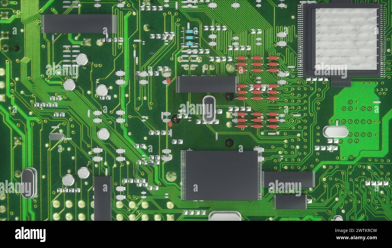 Abstract technology circuit background animation hi-res stock ...