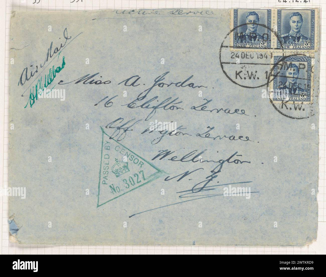 Envelope wwii hi-res stock photography and images - Alamy