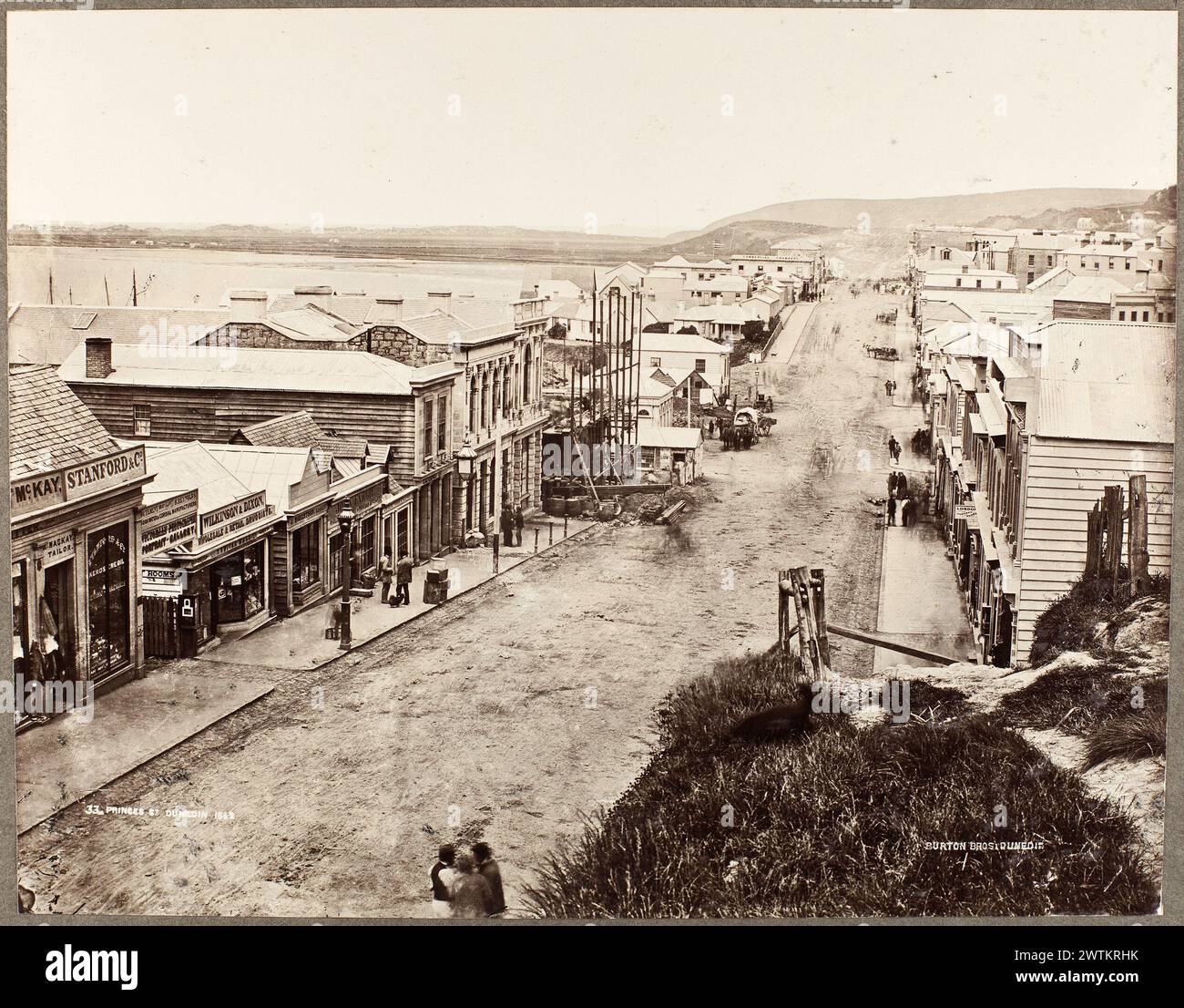 Dunedin in 1862 from the album hi-res stock photography and images - Alamy