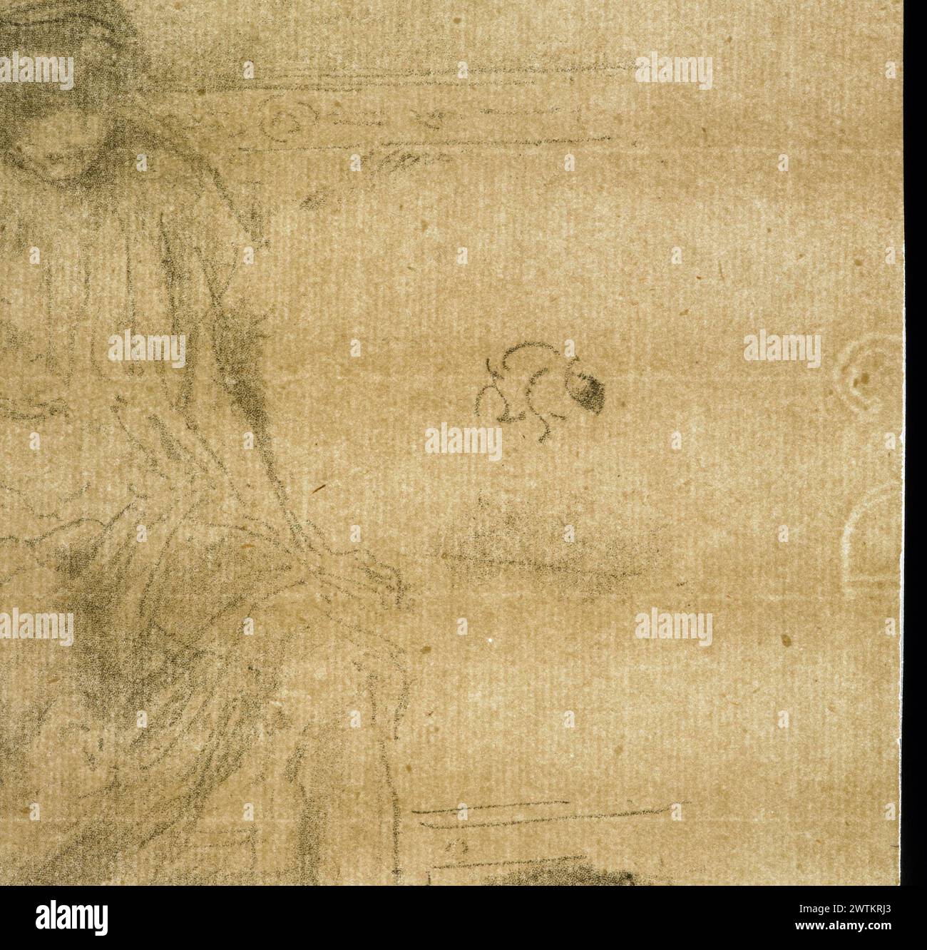 The draped figure, seated. prints, lithographs, works on paper Stock ...