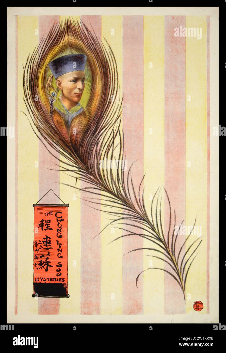 Magic poster - The Chung Ling Soo Mysteries Stock Photo - Alamy