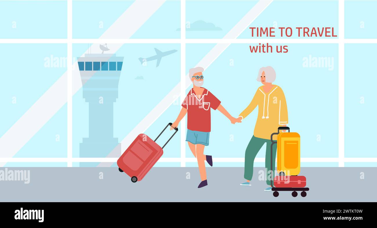 Cartoon carrying luggage hi-res stock photography and images - Alamy