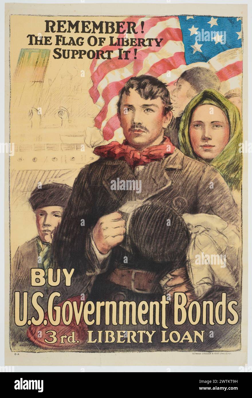 Poster, 'Remember!' political posters Stock Photo - Alamy