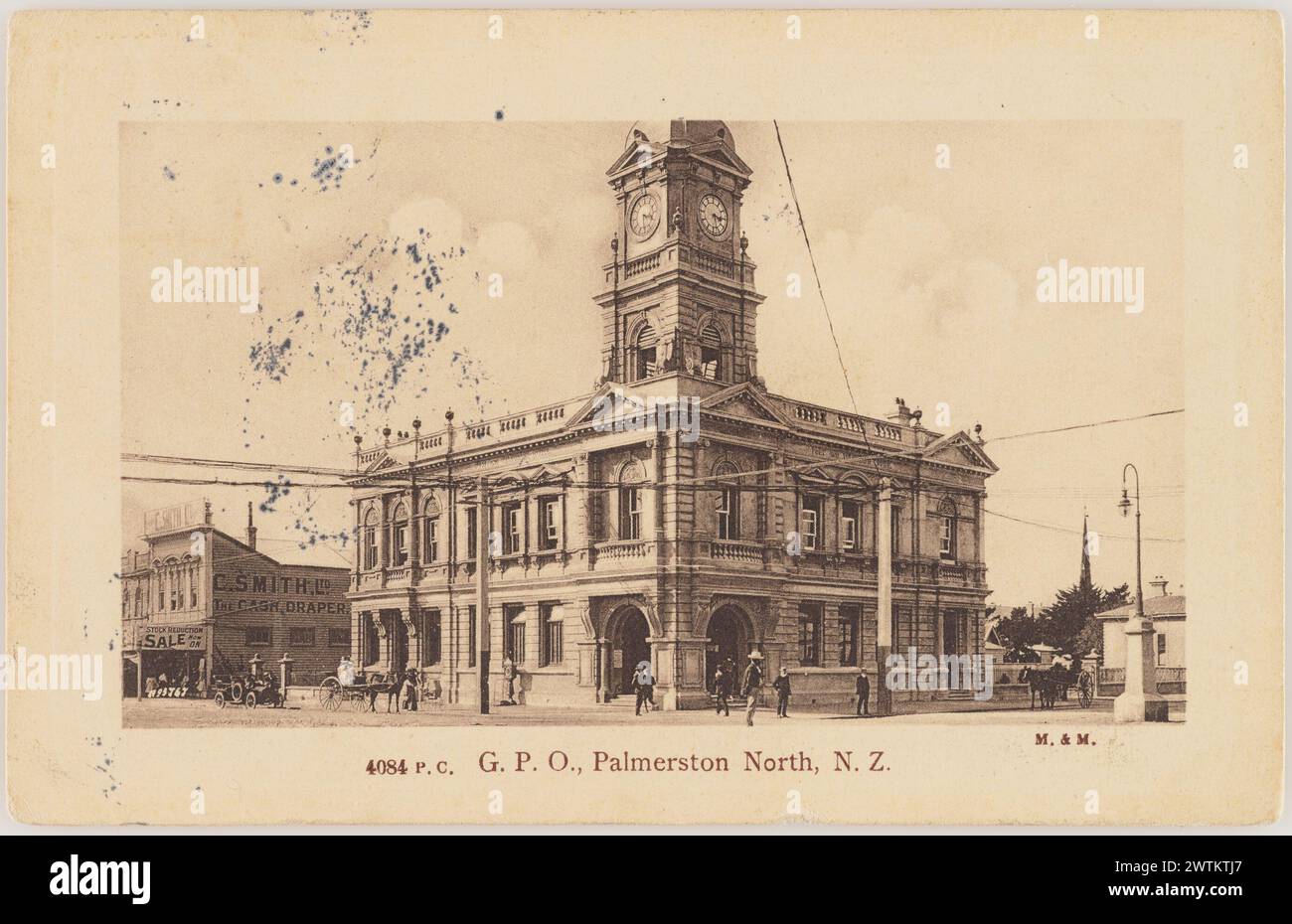 General Post Office, Palmerston North, New Zealand photographic ...