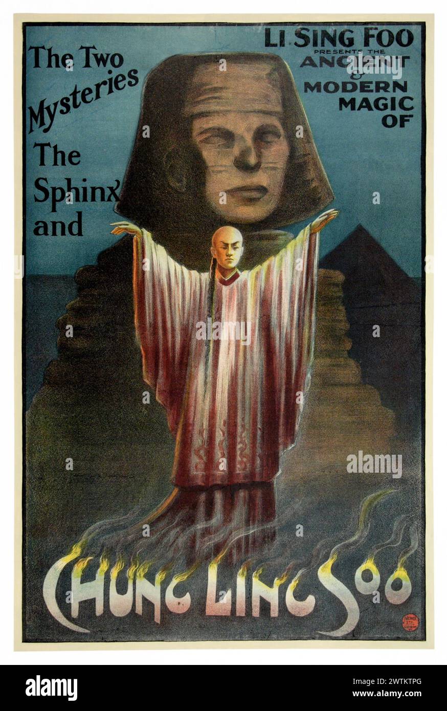 Magic poster - Li Sing Foo Presents The Ancient and Modern Magic of ...