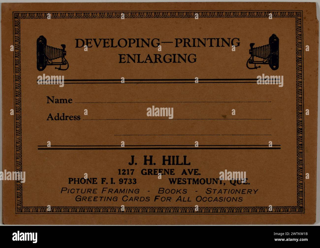 Developing and printing hi-res stock photography and images - Alamy