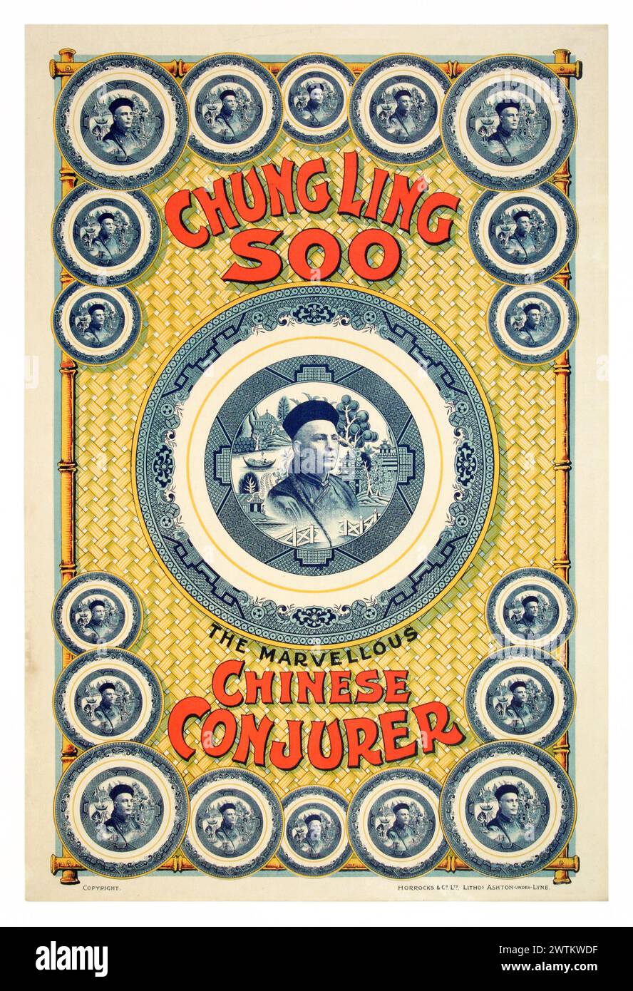 Magic poster - Chung Ling Soo The Marvellous Chinese Conjurer Stock ...