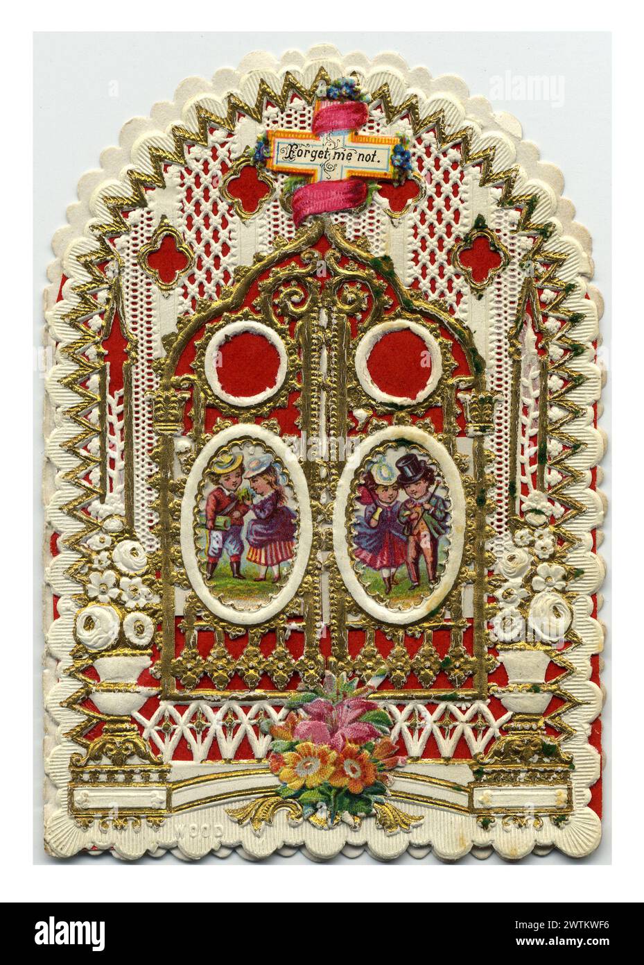 Valentine - Forget me not Stock Photo - Alamy