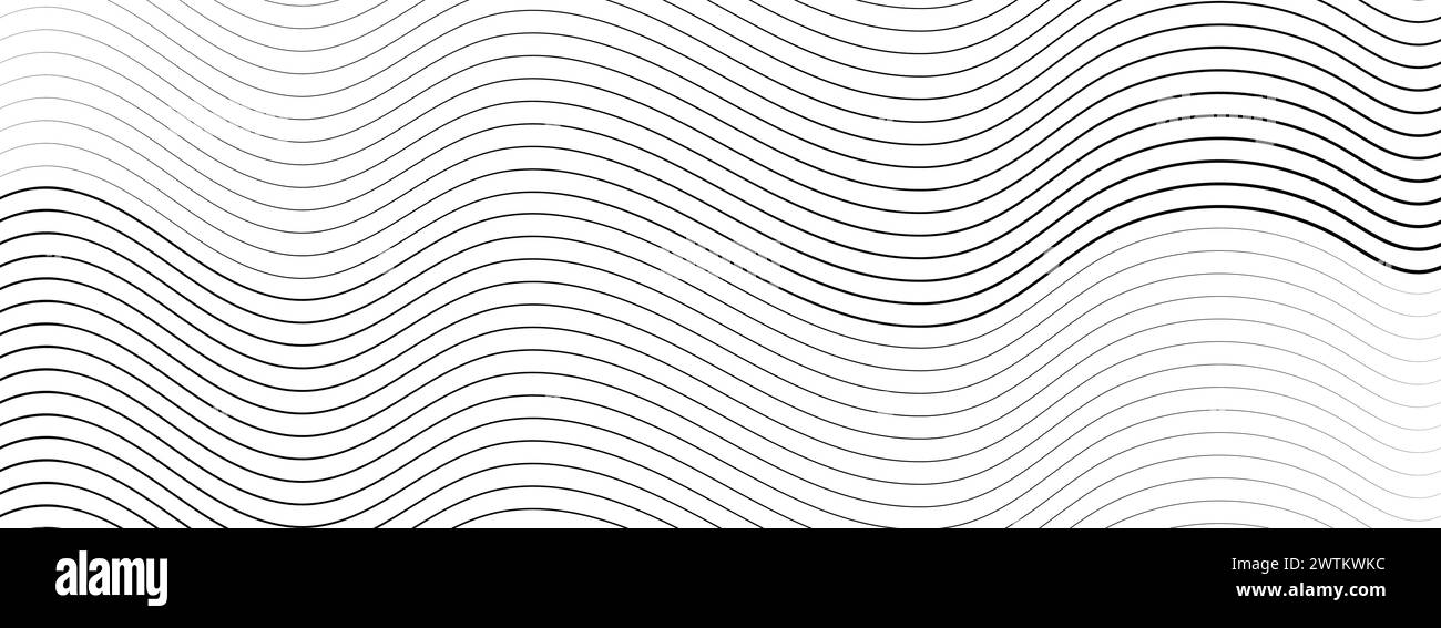 Abstract geometric background with monochrome water surface texture ...