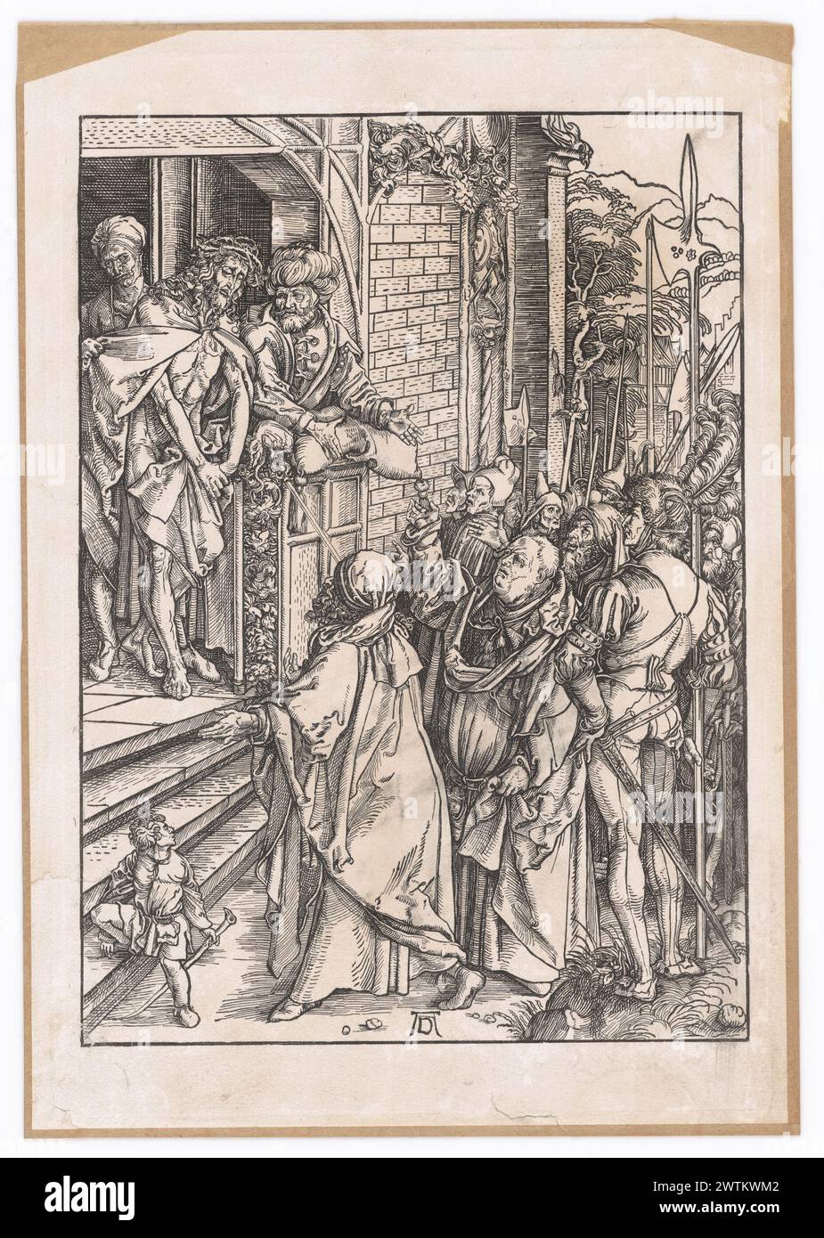 Ecce Homo prints, woodcuts Stock Photo - Alamy