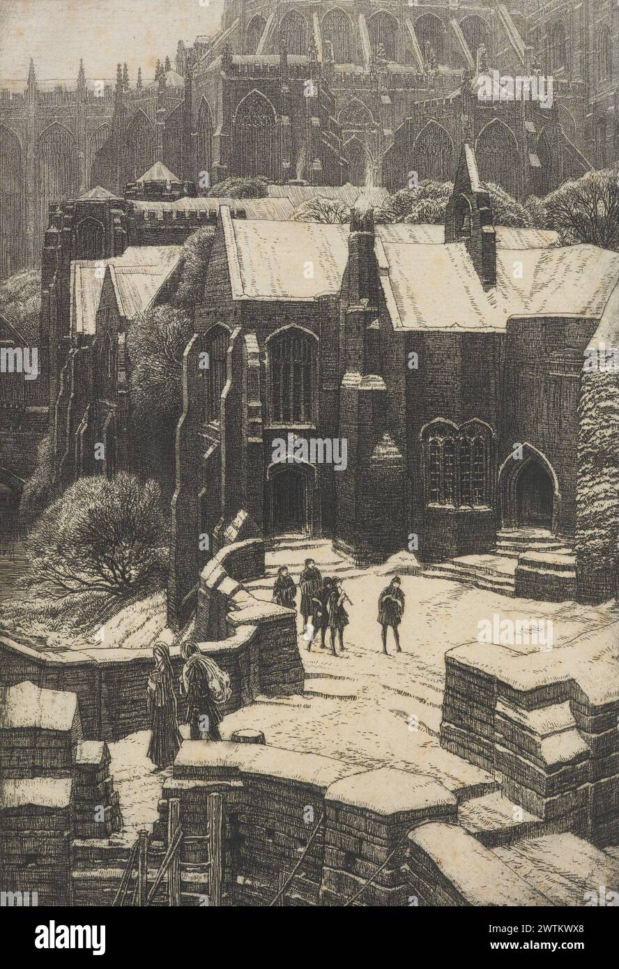 Etchings etching on paper image hi-res stock photography and images - Alamy