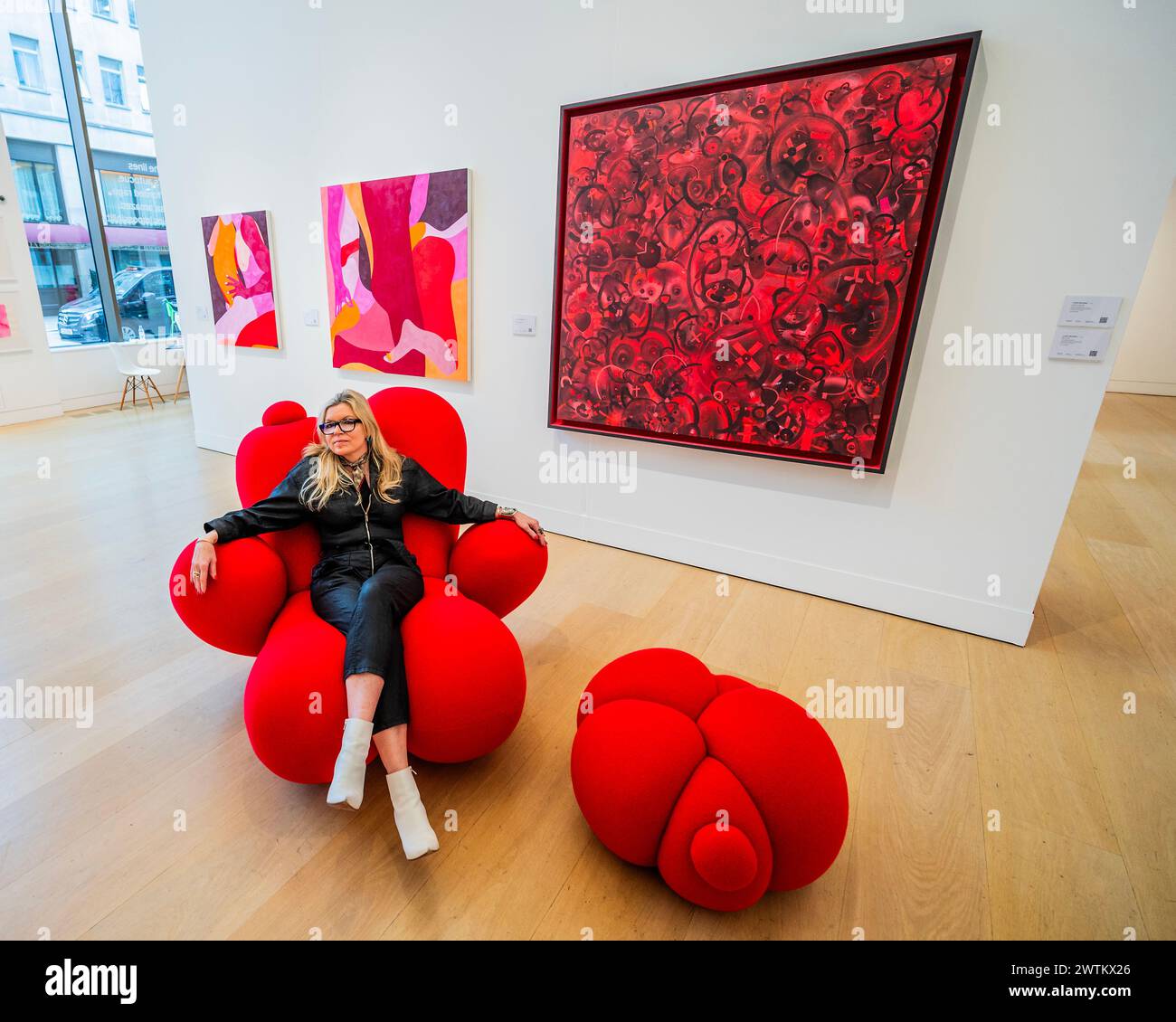 London, UK. 18th Mar, 2024. Phillips presents SEEING RED, a selling ...