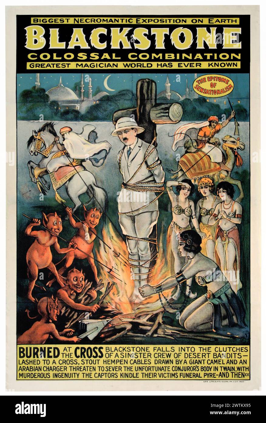 Magic poster - Biggest Necromantic Exposition on Earth Blackstone ...