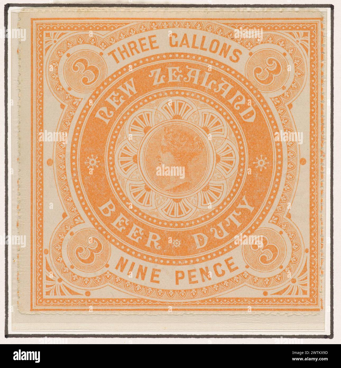 Beer duty stamp hi-res stock photography and images - Alamy