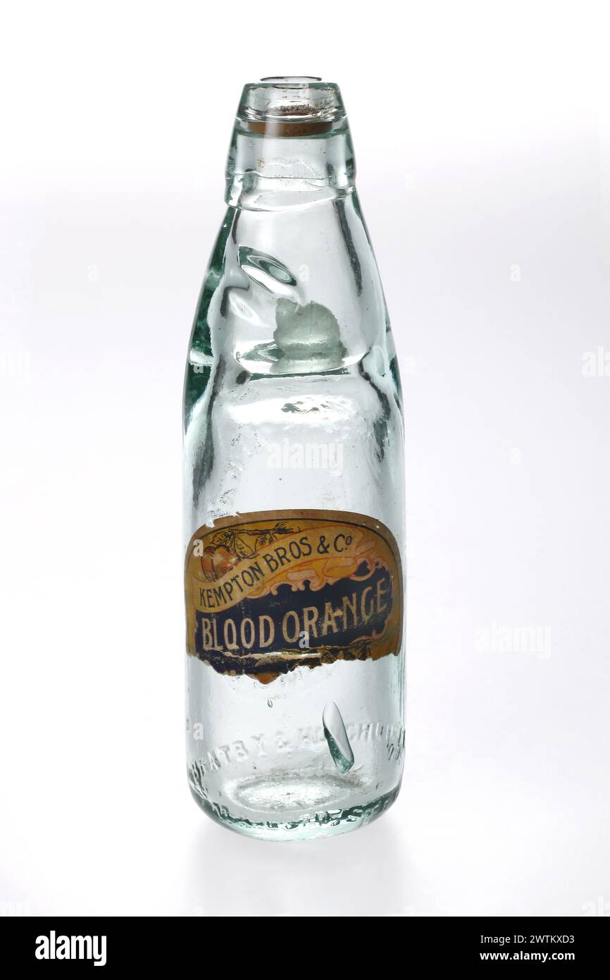 Soda bottle - Kempton Brothers & Company Blood Orange Milton Aerated ...