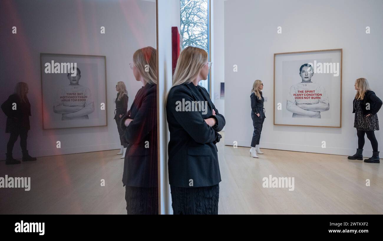 London, UK. 18 March 2024. 'The Spirit in Any Condition Does Not Burn ...