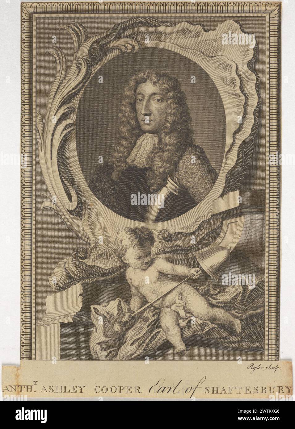 Anthony Ashley Cooper, Earl of Shaftsbury prints, engravings, works on ...