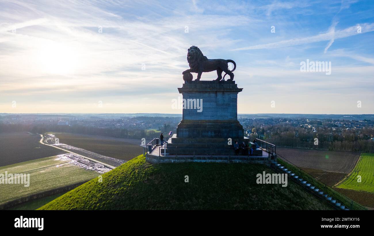 Waterloo, Brussels, Belgium, February 25th, 2024, The photograph ...