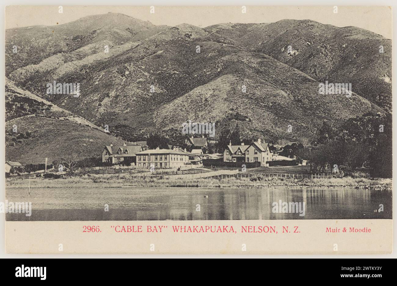 Cable Bay, Whakapuaka, Nelson, New Zealand photographic postcards Stock ...
