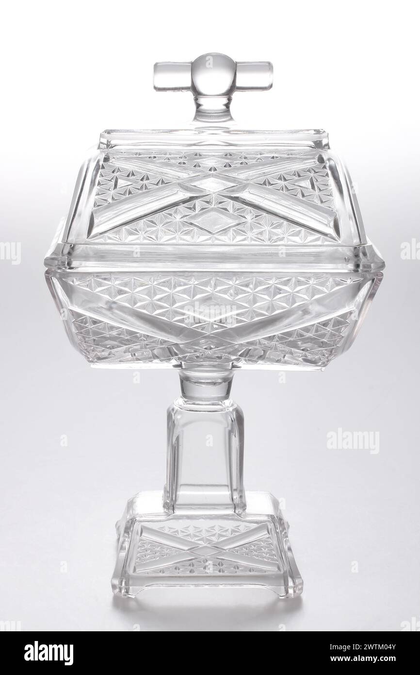Compote - Variant Diamond pattern Cambridge Glass Company Cambridge ...
