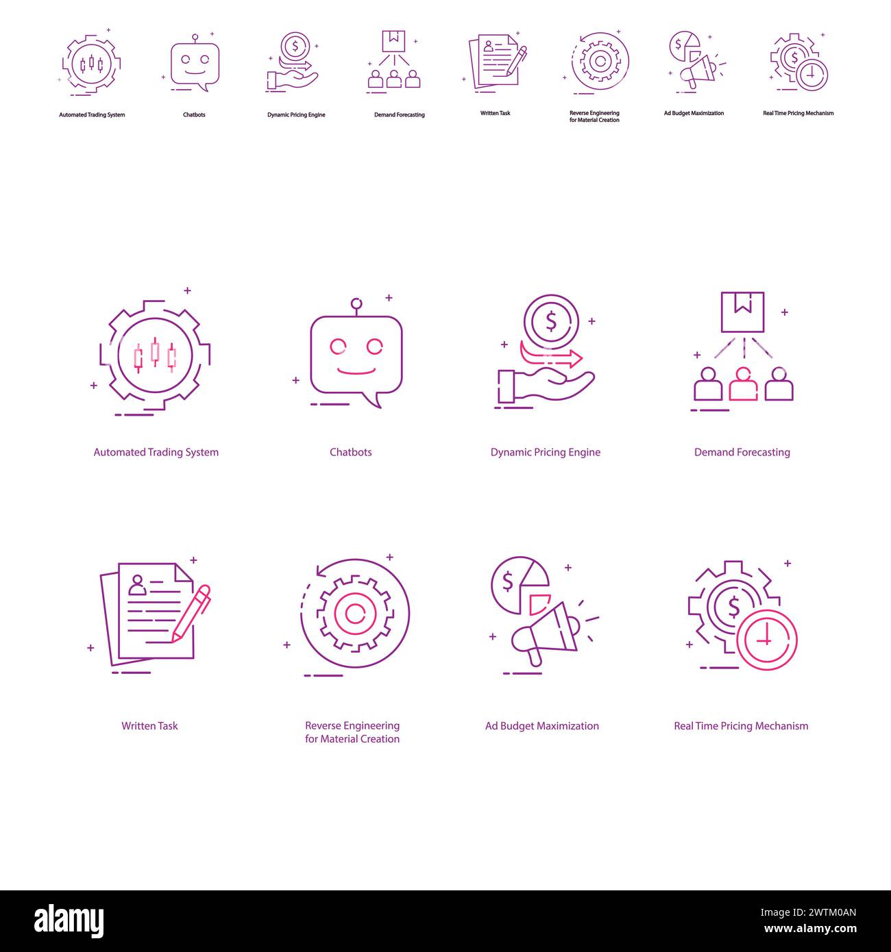 Generative AI Graphic Vector Icons Redefining Creativity in Technology ...