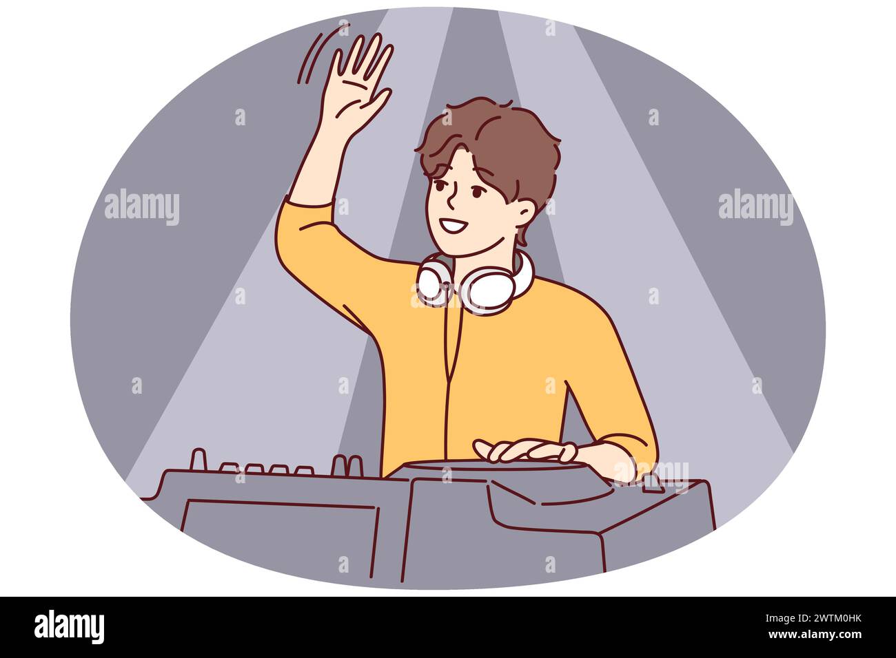 Club goers Stock Vector Images - Alamy