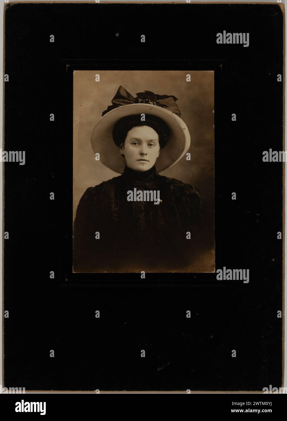 Gelatin silver print - Ms. Marie Boucher, Quebec City, Quebec, 1893 ...