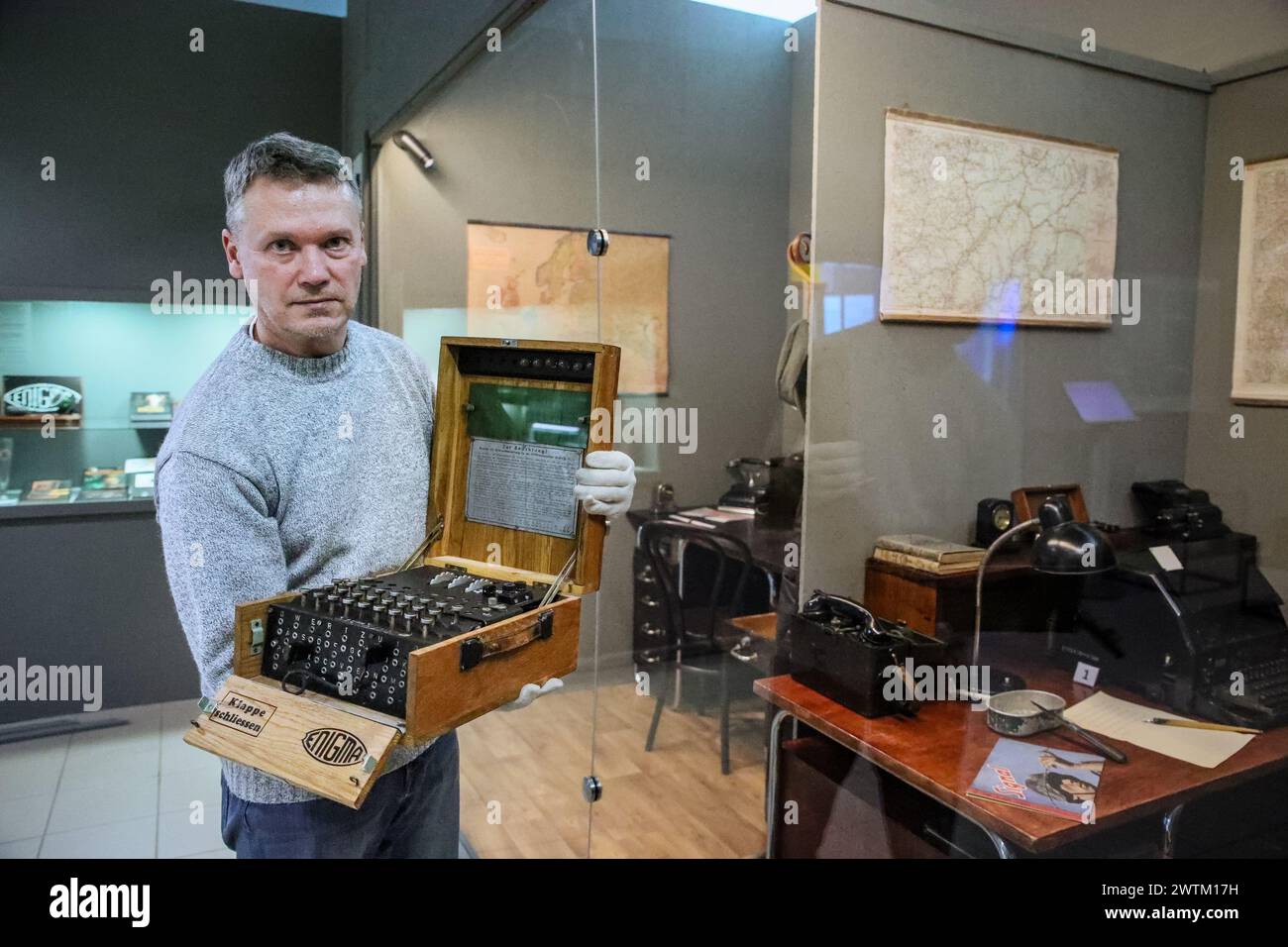 The Technical Museum in Brno is preparing a unique exhibition Enigma - the secret world of ...