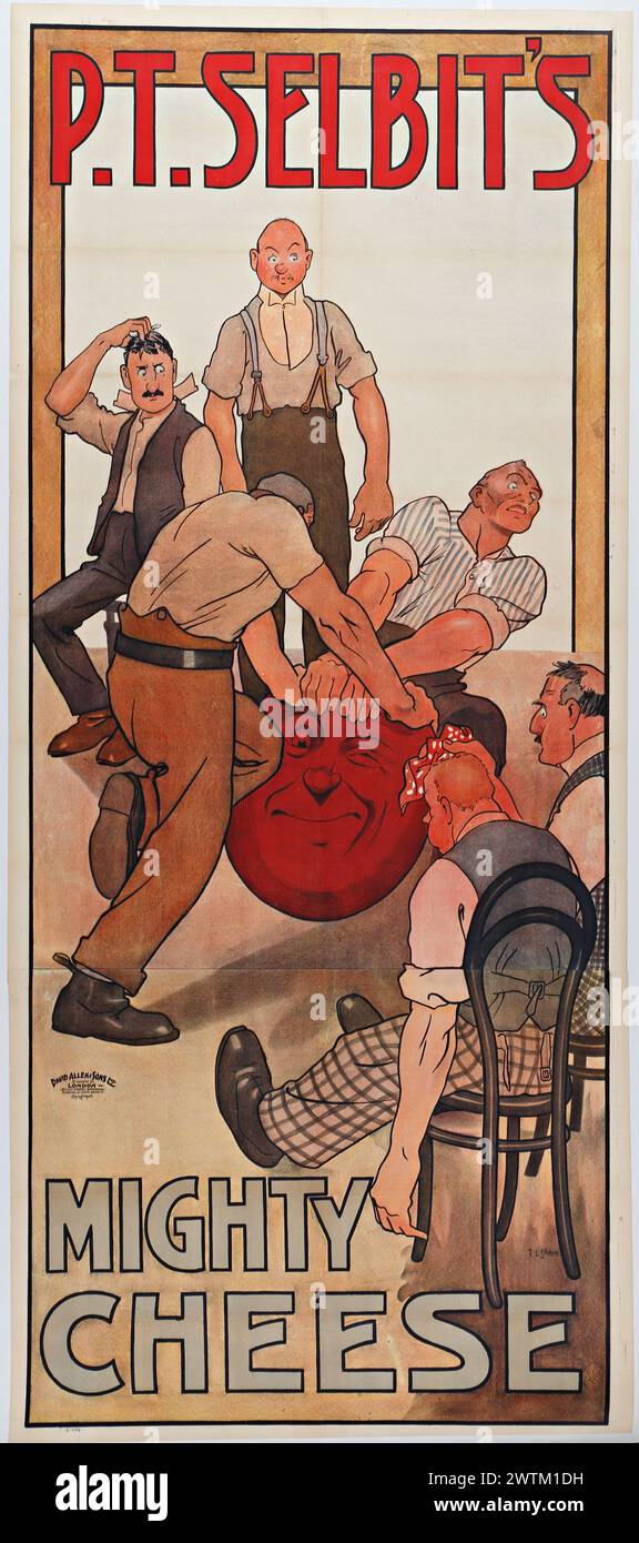 Magic poster - P.T. Selbit's Mighty Cheese Thomas E. Stephens (1886 ...