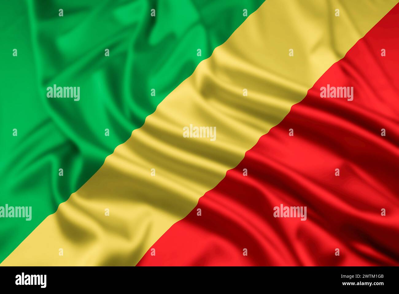 Flag congo national country symbol hi-res stock photography and images ...