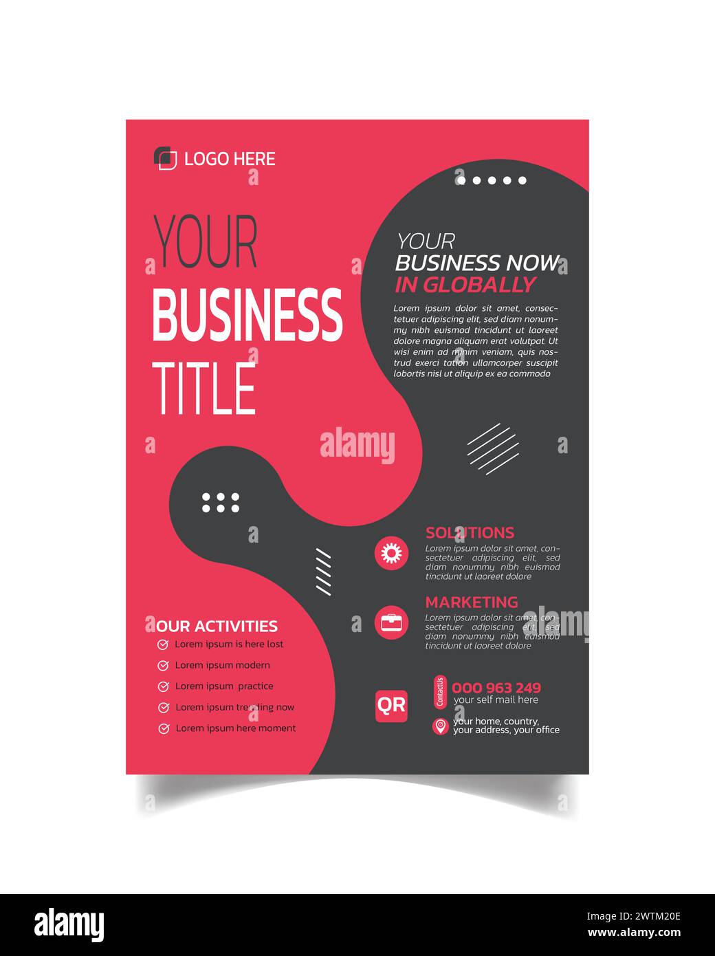 Professional Elegant Business Flyer or Promotional Business Leaflet ...