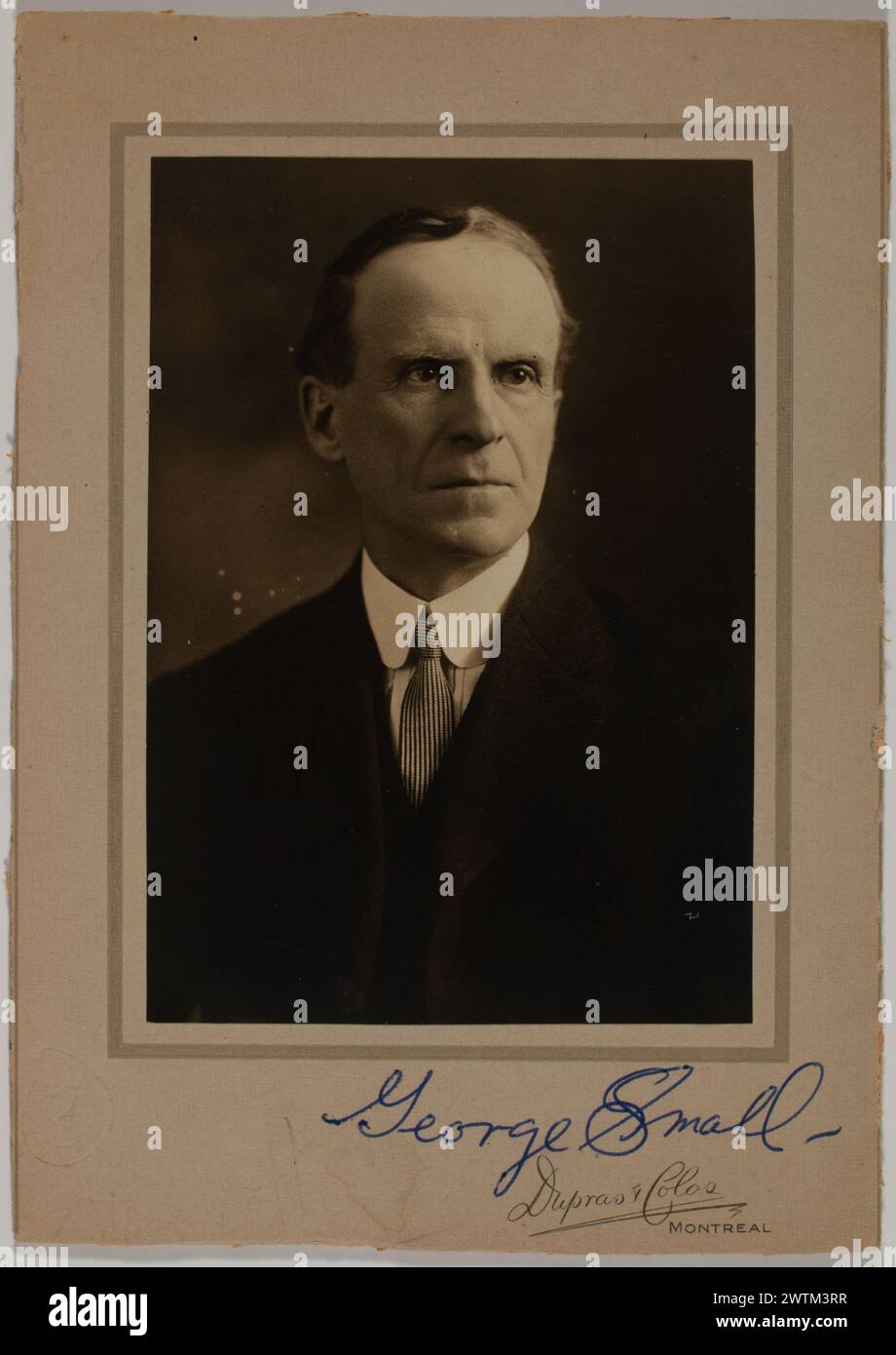 Gelatin silver print - George Small, Montreal, Quebec, 1905-1944 Stock ...