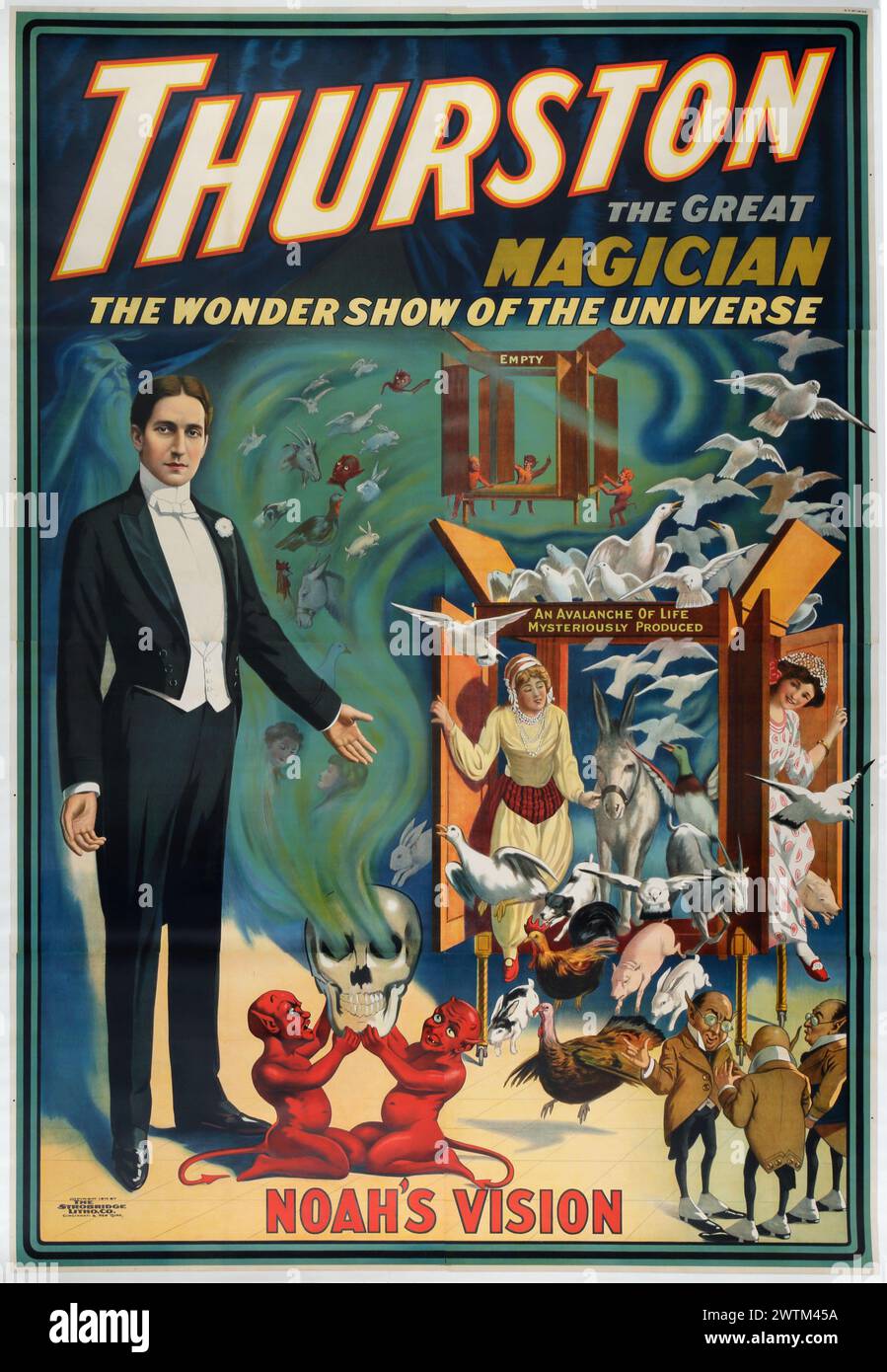 Magic poster - Thurston The Great Magician - The Wonder Show of the ...