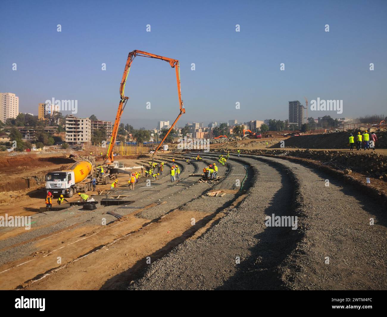 (240318) -- ADDIS ABABA, March 18, 2024 (Xinhua) -- This photo taken on ...