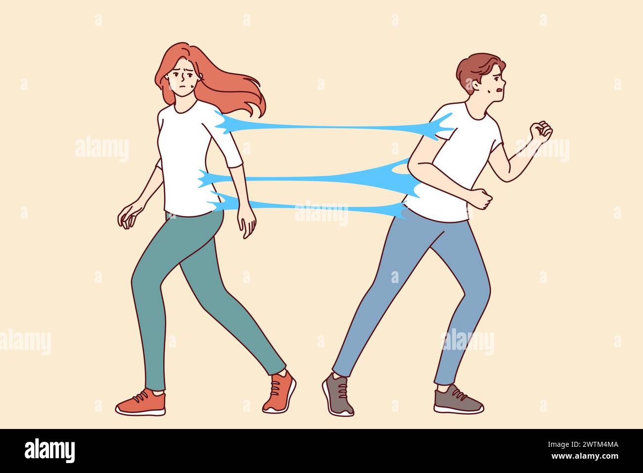 Bonds of marriage Stock Vector Images - Alamy