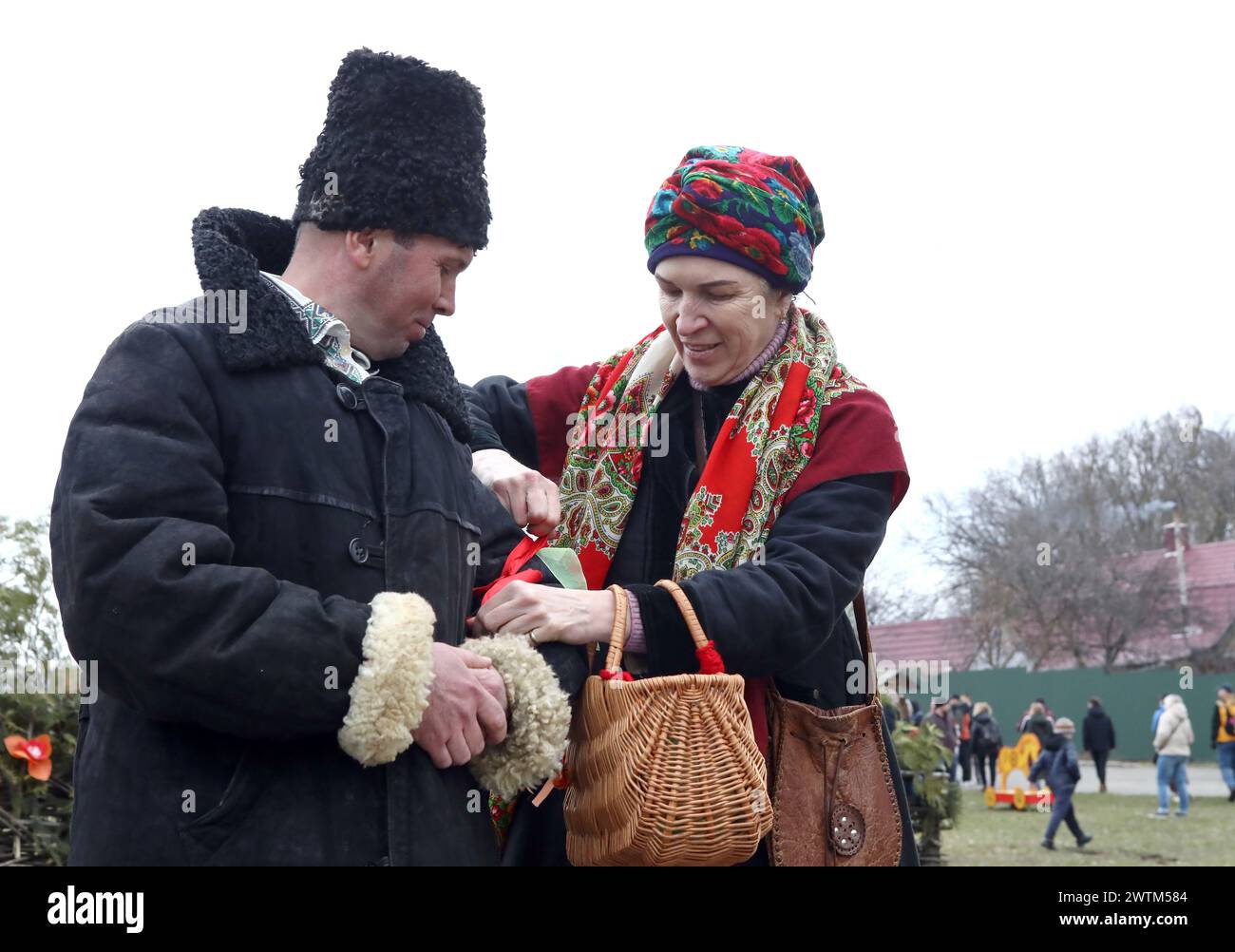 Non Exclusive: KYIV, UKRAINE - MARCH 16, 2024 - Participants of the ...