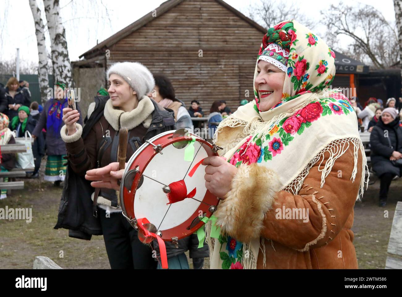 Non Exclusive: KYIV, UKRAINE - MARCH 16, 2024 - Participants of the ...