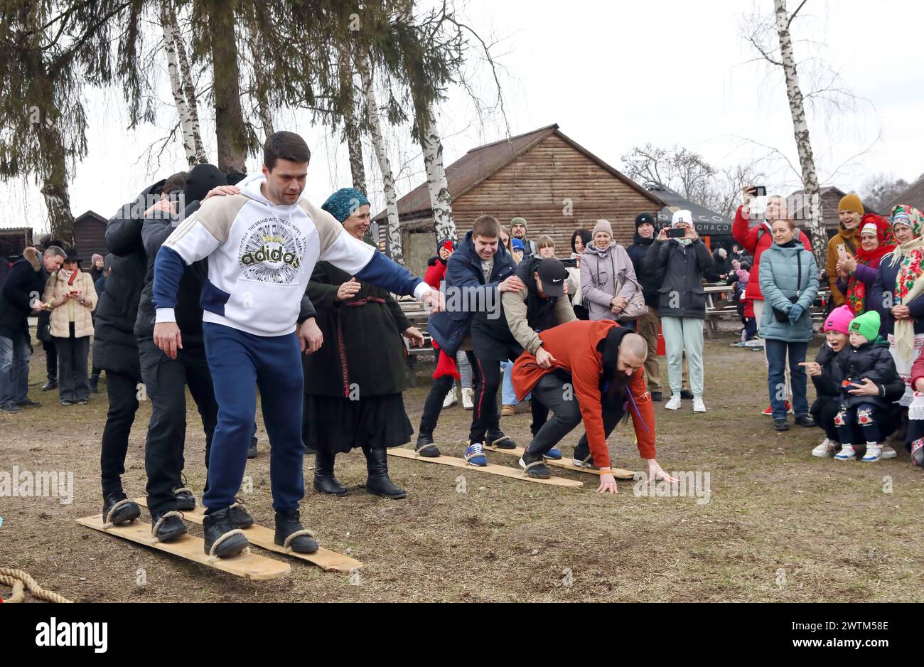 Non Exclusive: KYIV, UKRAINE - MARCH 16, 2024 - The competition is held ...